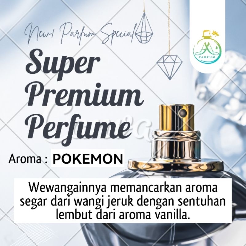 Jual Parfum Refill POKEMON Super Premium tahan hingga6-12jam | Shopee ...