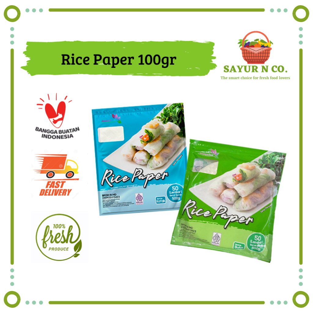 Jual Java Super Food Rice Paper / Kulit Lumpia Vietnam / Banh Trang ...