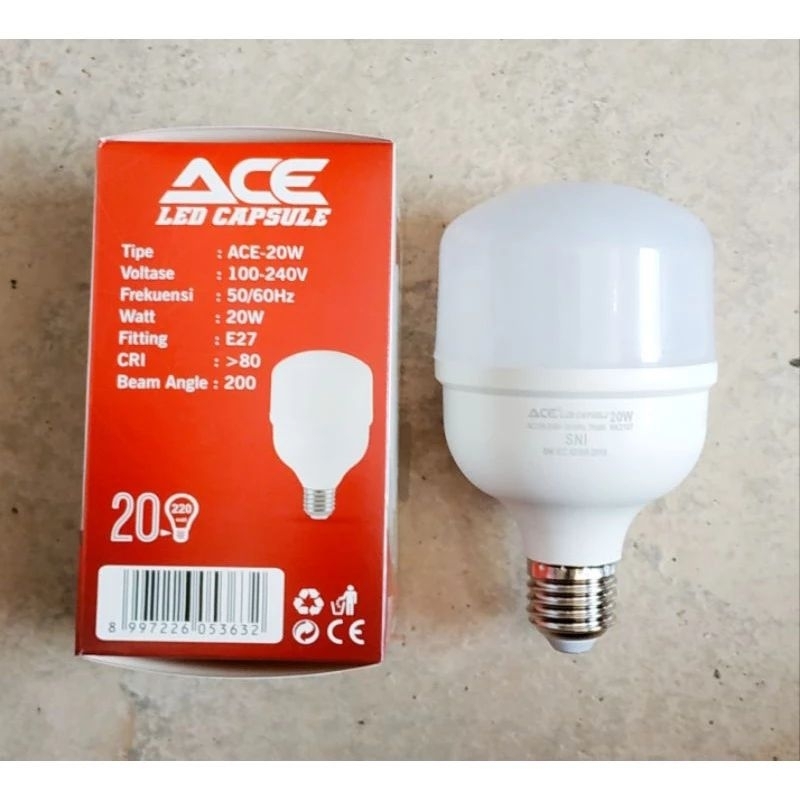 Jual Lampu LED 20 Watt ACE (LED Capsule) | Shopee Indonesia
