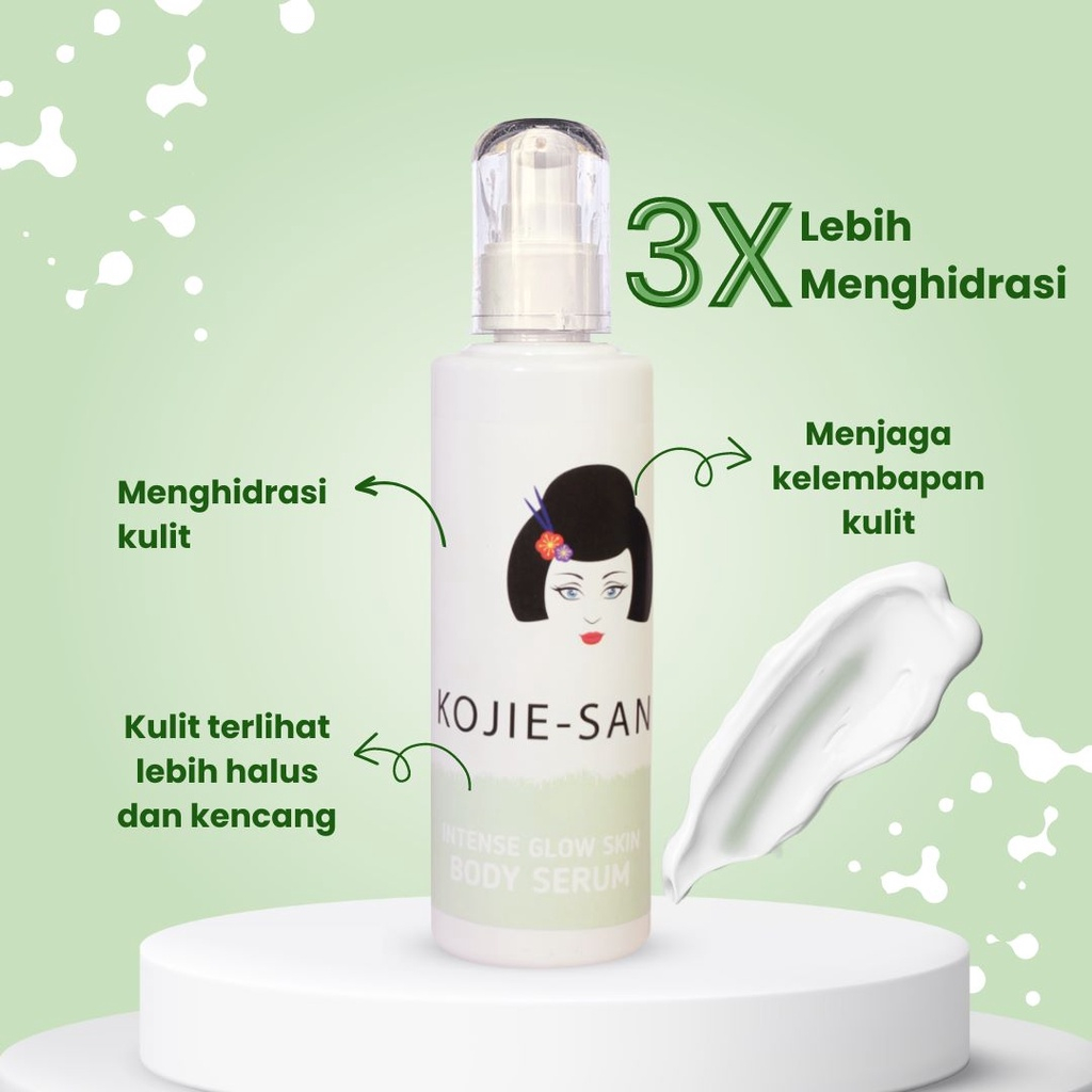 Jual Kojie San Intense Glow Skin Body Serum 250 ml | Shopee Indonesia