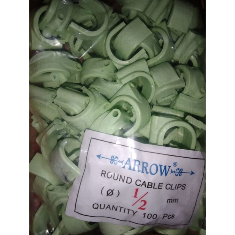Jual Klem Pipa PVC Arrow ukuran 1/2 inch (100pcs) | Shopee Indonesia