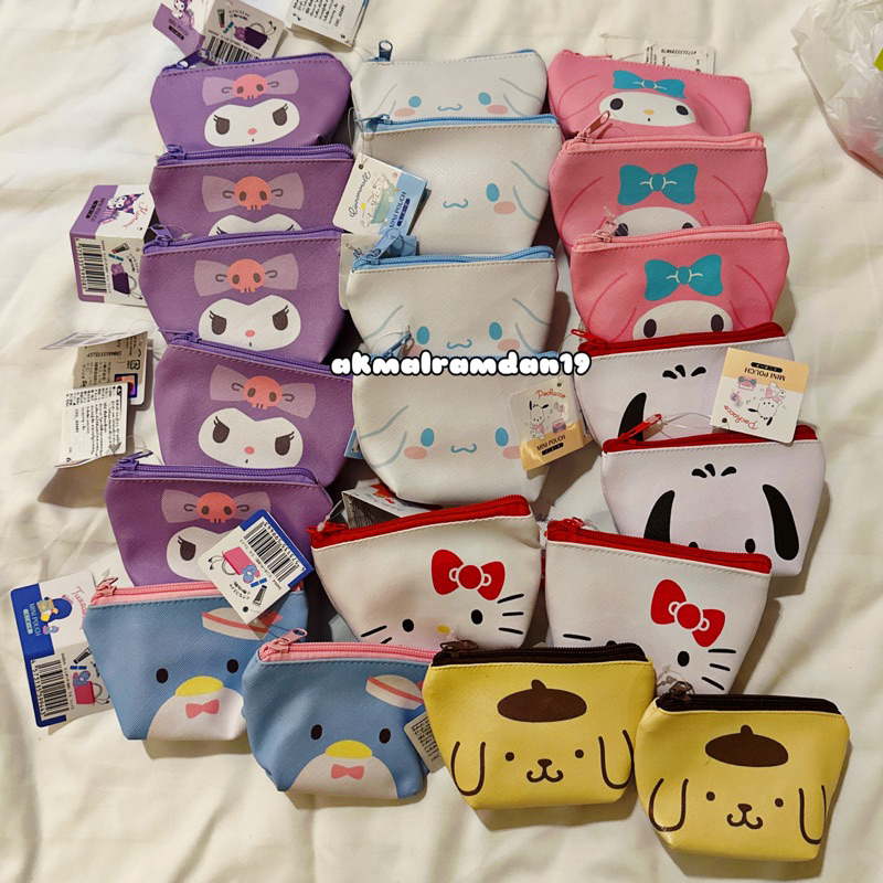 Jual OFFICIAL MINI POUCH SANRIO DAISO | Shopee Indonesia