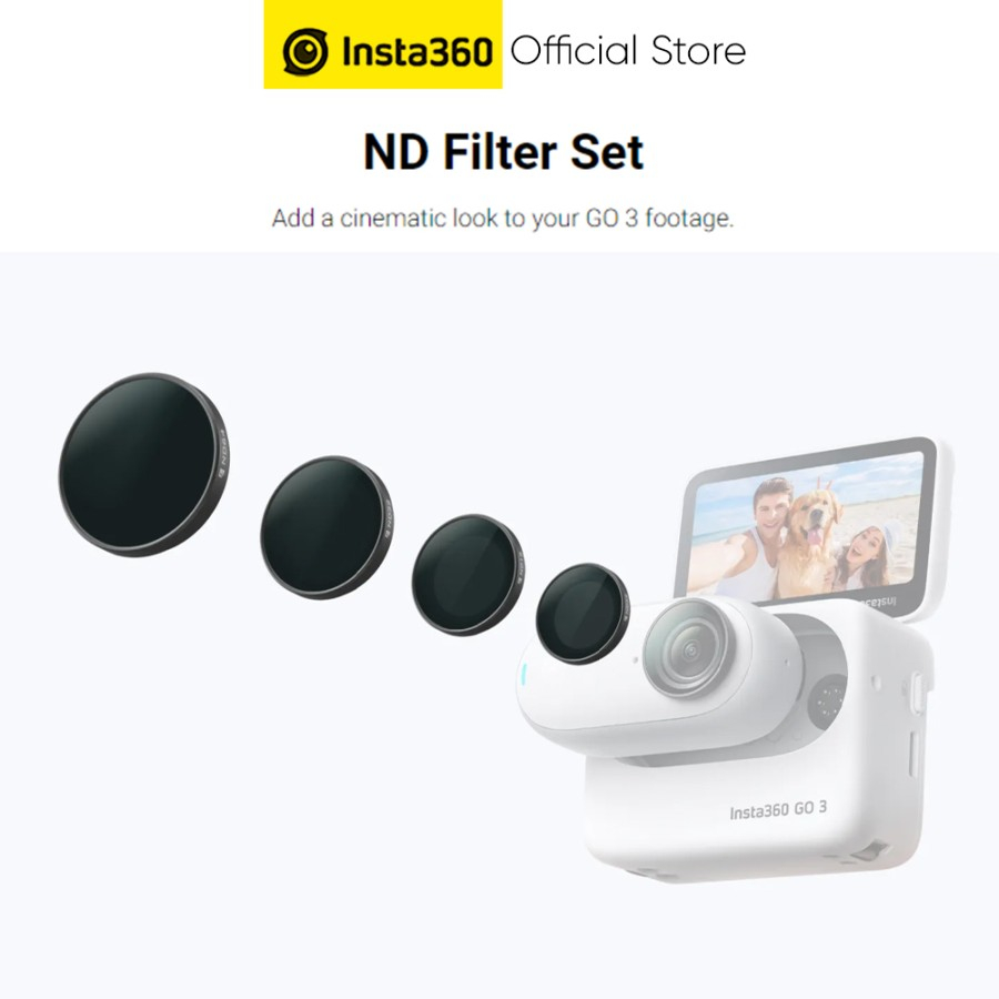 Jual Insta360 GO 3 ND Filter Set/ Lens Guard | Shopee Indonesia