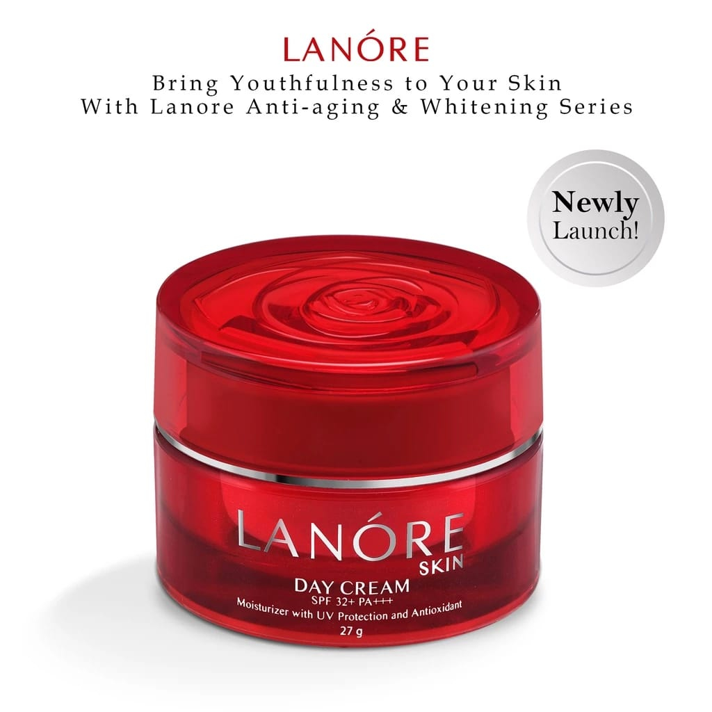 Jual Lanore Skin Day Cream SPF 32+ PA+++ (Moisturizer with UV ...