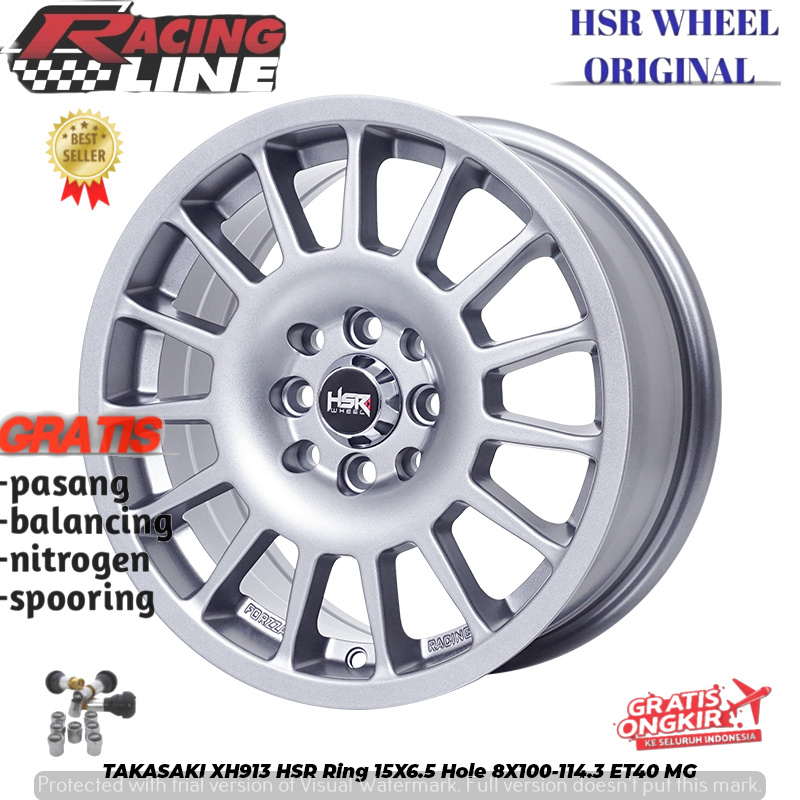Jual Velg Mobil Racing Ring 15 Untuk Valco Corola Avega Baleno Genio ...