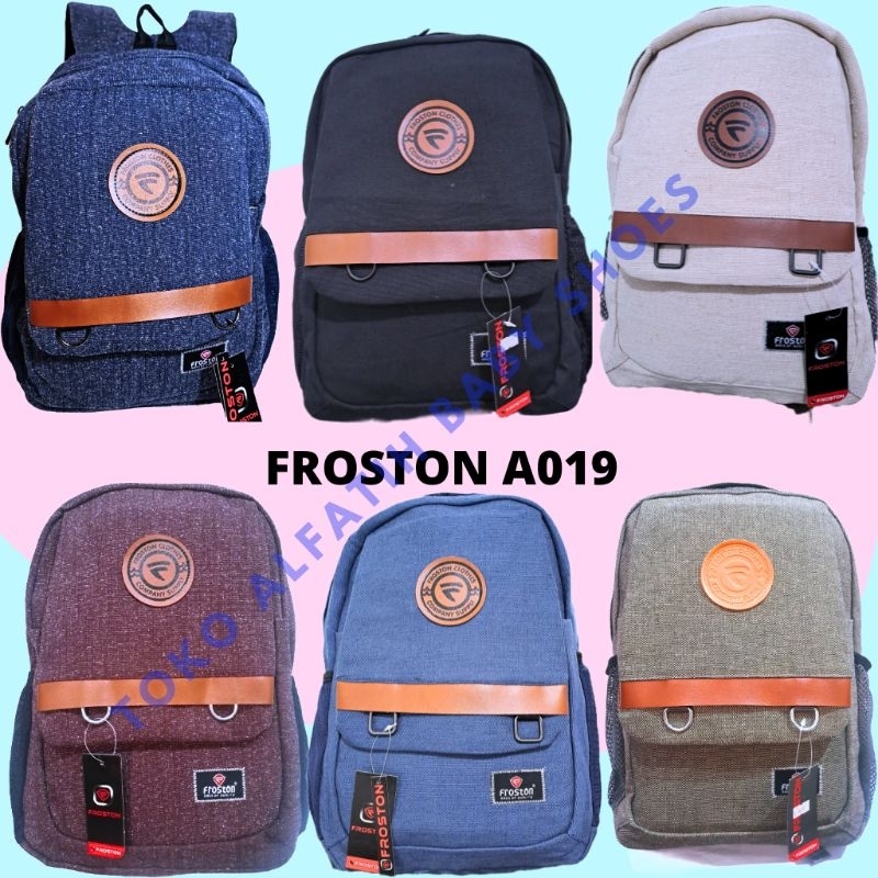 Jual froston A019 tas ransel sekolah SD SMP SMA bahan tebal premium model viral terbaru yang ...