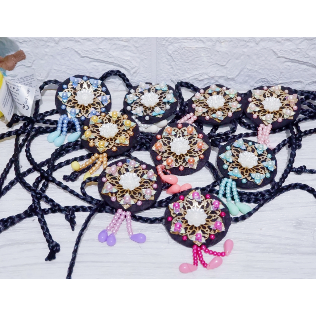 Jual hiasan korea traditional bandana headband baessi baetssi daenggi ...