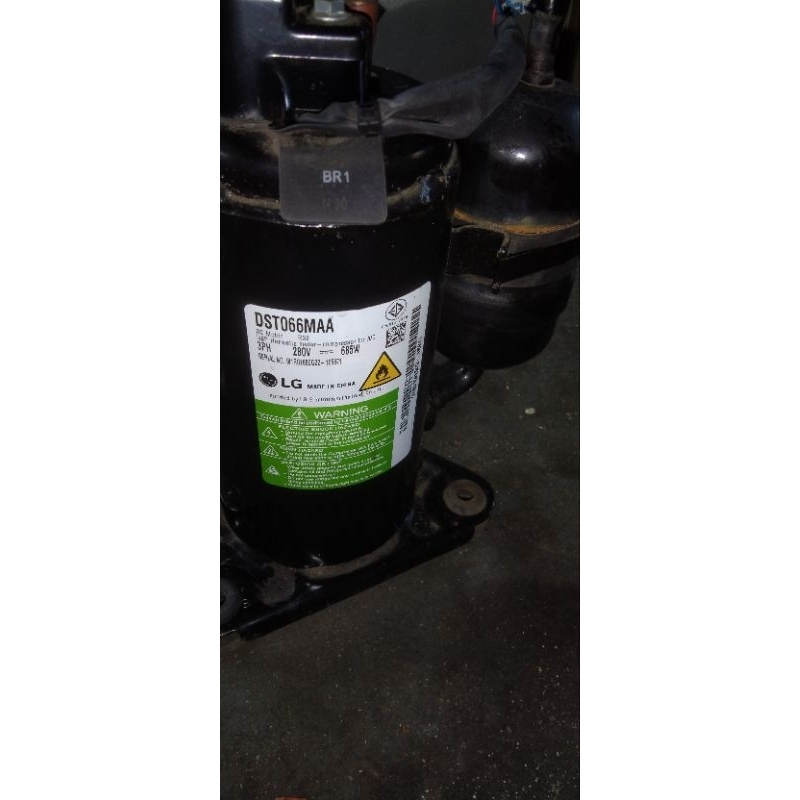 Jual kompresor 1pk LG DUAL INVERTER R410 dan R32 dan LG inverter v ...