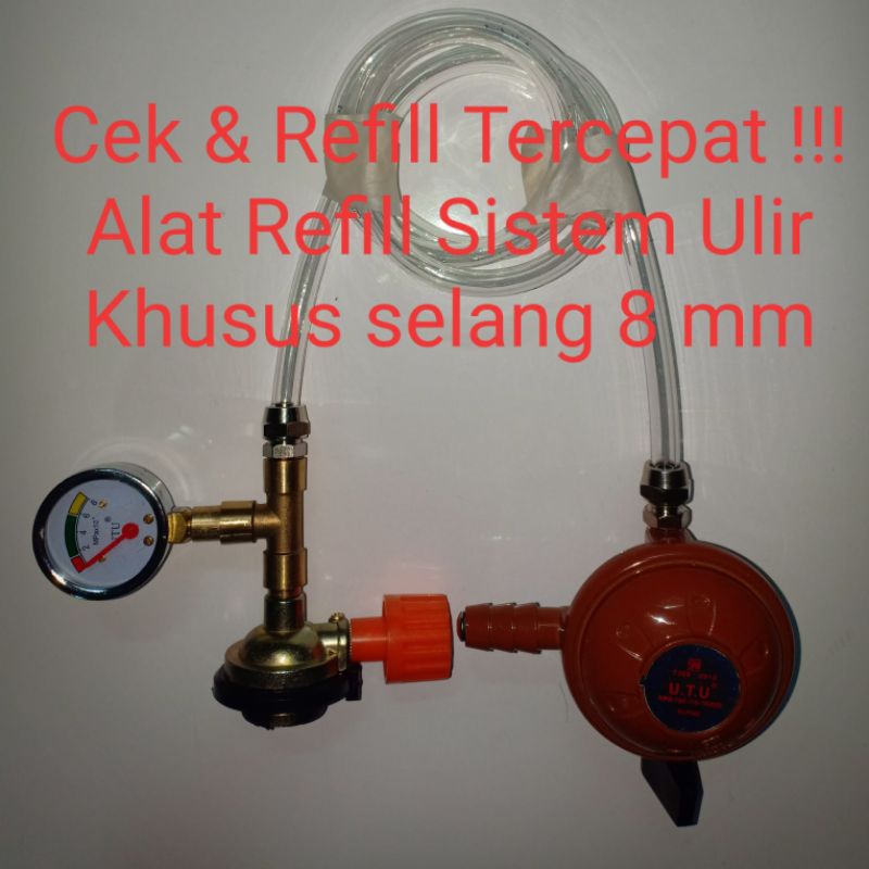 Jual Alat Refill isi ulang gas kaleng dan cek tekanan gas kaleng ...