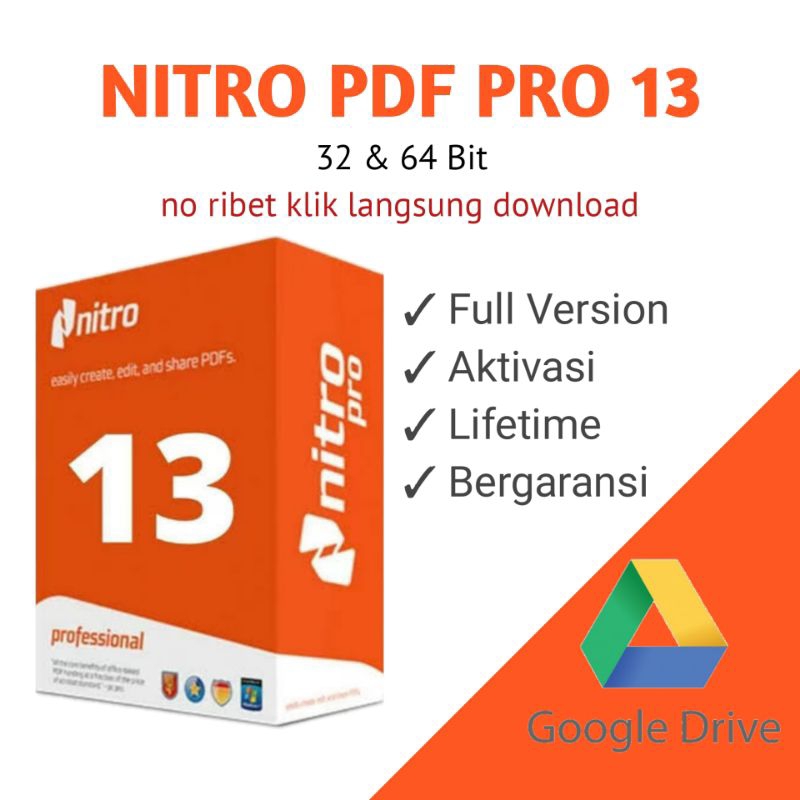 Jual Nitro PDF Pro 13 Windows 32/64 Bit | Shopee Indonesia