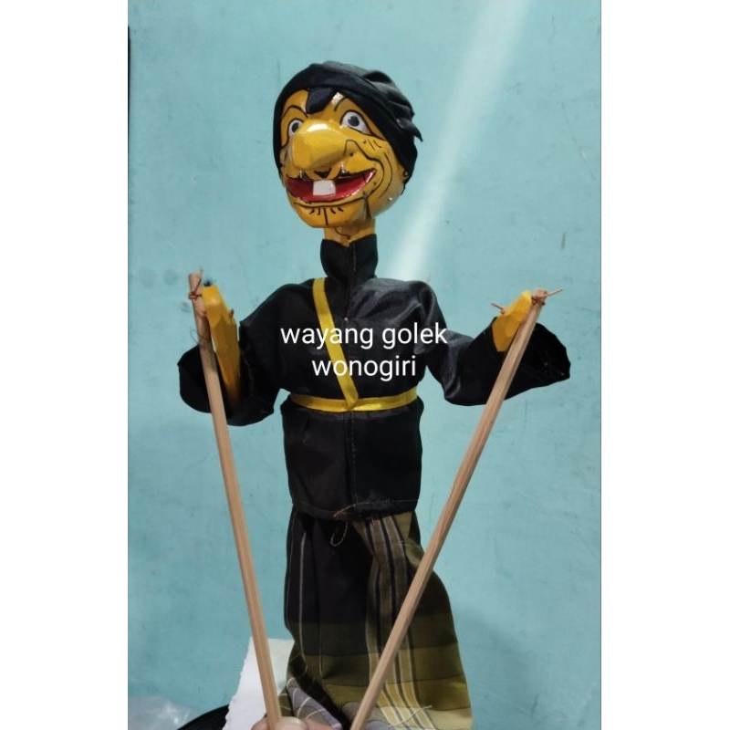 Jual wayang golek kayu petruk Dewala 40 cm | Shopee Indonesia
