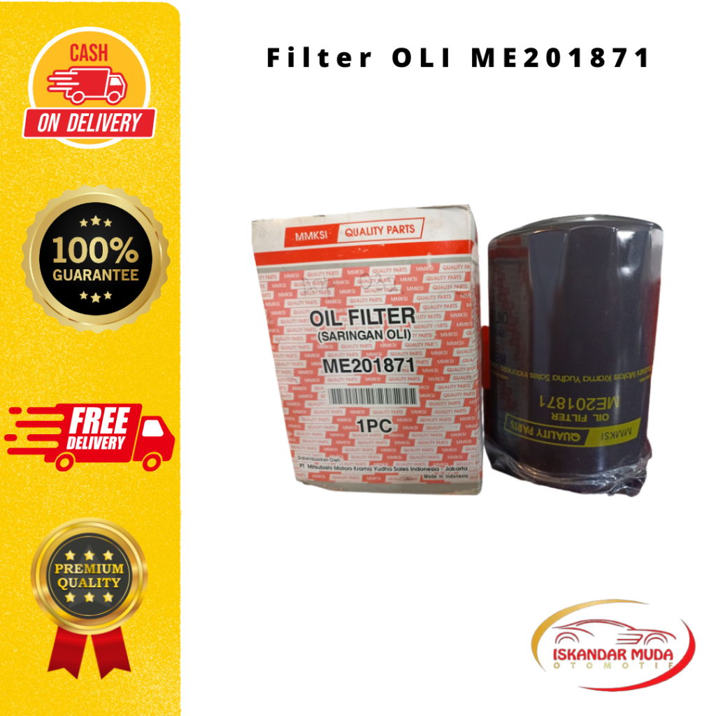 Jual Filter oli Mitsubishi L200 Triton 2.8 ME 201871 | Shopee Indonesia