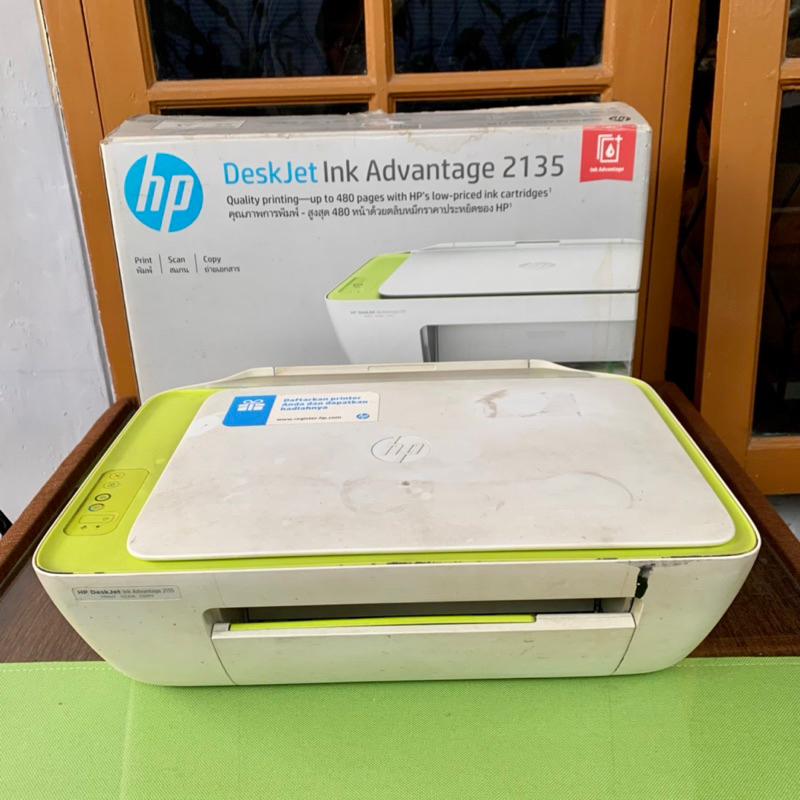 Jual Printer HP Deskjet Ink Advantage 2135 Cartridges Second Bekas | Shopee Indonesia
