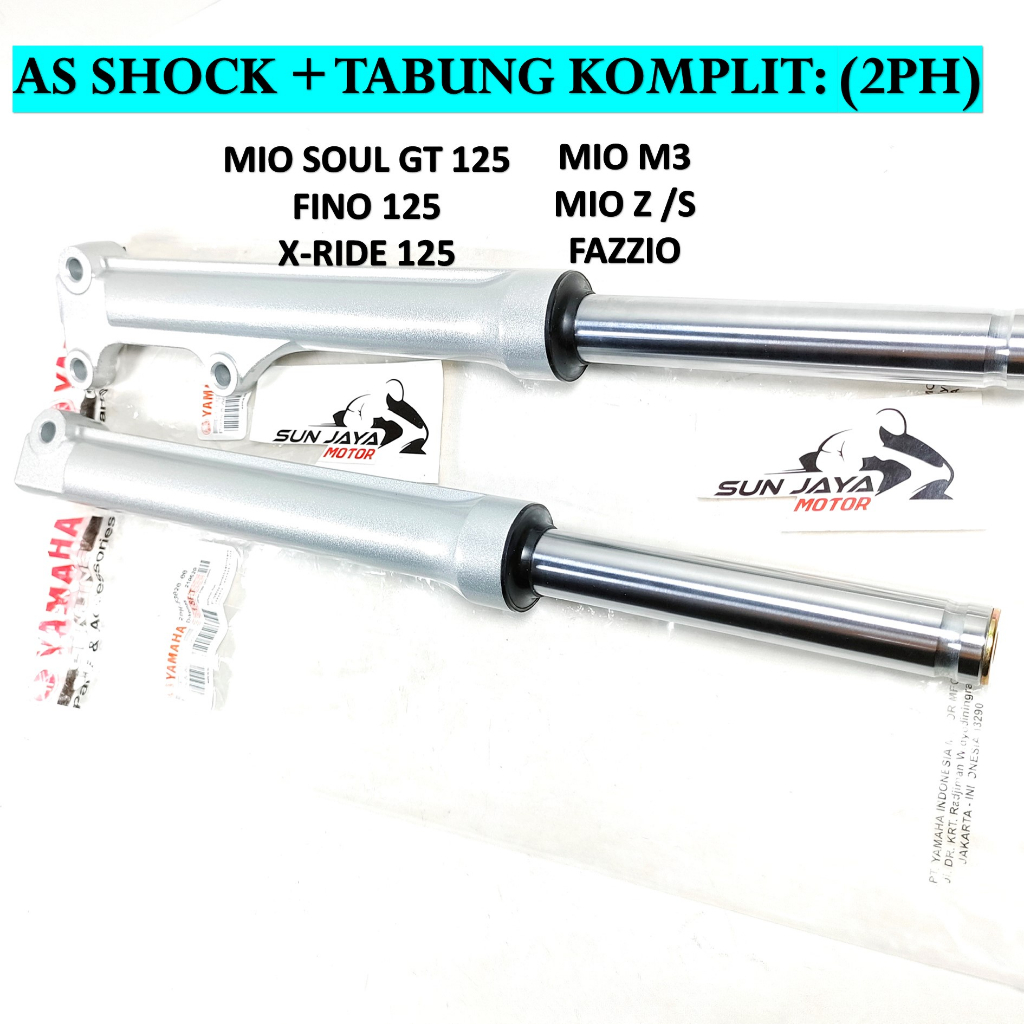 Jual As Shock Depan + Tabung Komplit Mio M3 - X-ride 125 - Fino - Fazzio - Mio Z / S - SOUL GT ...