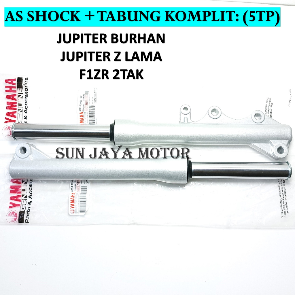 Jual AS SHOCK + TABUNG SHOCK DEPAN SET KOMPLIT Jupiter Z Burhan ...