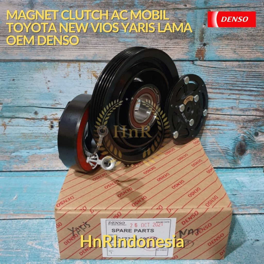 Jual Magnet Clutch AC Mobil Toyota New Vios Dan Yaris Lama DENSO ...