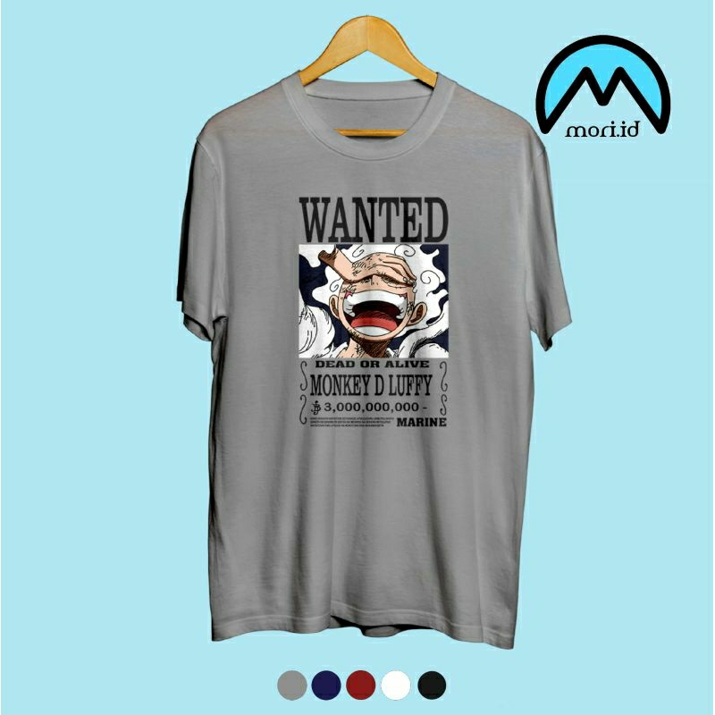 Jual Baju Kaos Anime One Piece Wanted Luffy gear 5 | Shopee Indonesia Jual Baju Kaos Anime One Piece Wanted Luffy gear 5 | Shopee Indonesia