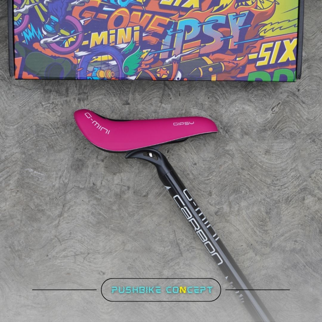 Jual GIPSY G-MINI GS522MA Balance Bike Carbon Seat post Set Saddle ...