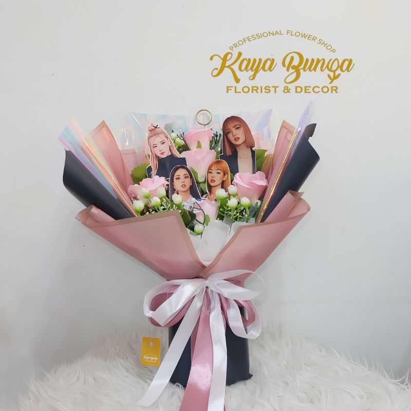 Jual [KAYA BUNGA FLORIST] BOUQUET KPOP IDOL | BUKET KPOP IDOL ...