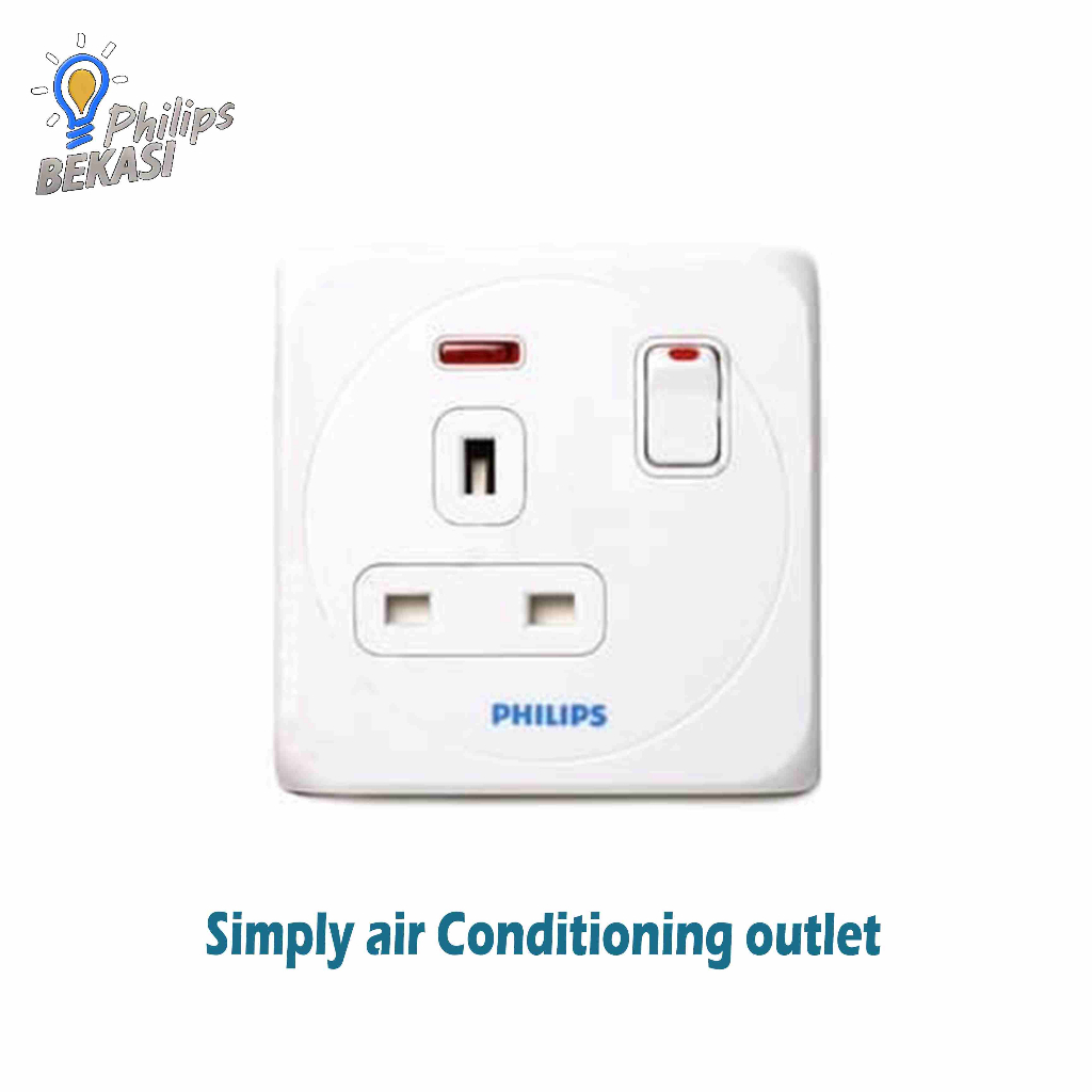 Jual PHILIPS Simply Stop Kontak AC Saklar ON OFF | Shopee Indonesia