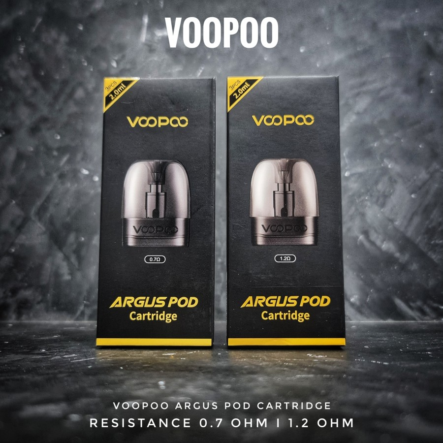 Jual New Release Argus pod Cartridge 0.7 I 1.2 1 box | Shopee Indonesia