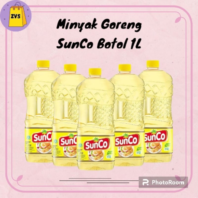 Jual Minyak Goreng SunCo Botol 1L / Minyak Goreng SunCo 1L / Minyak ...