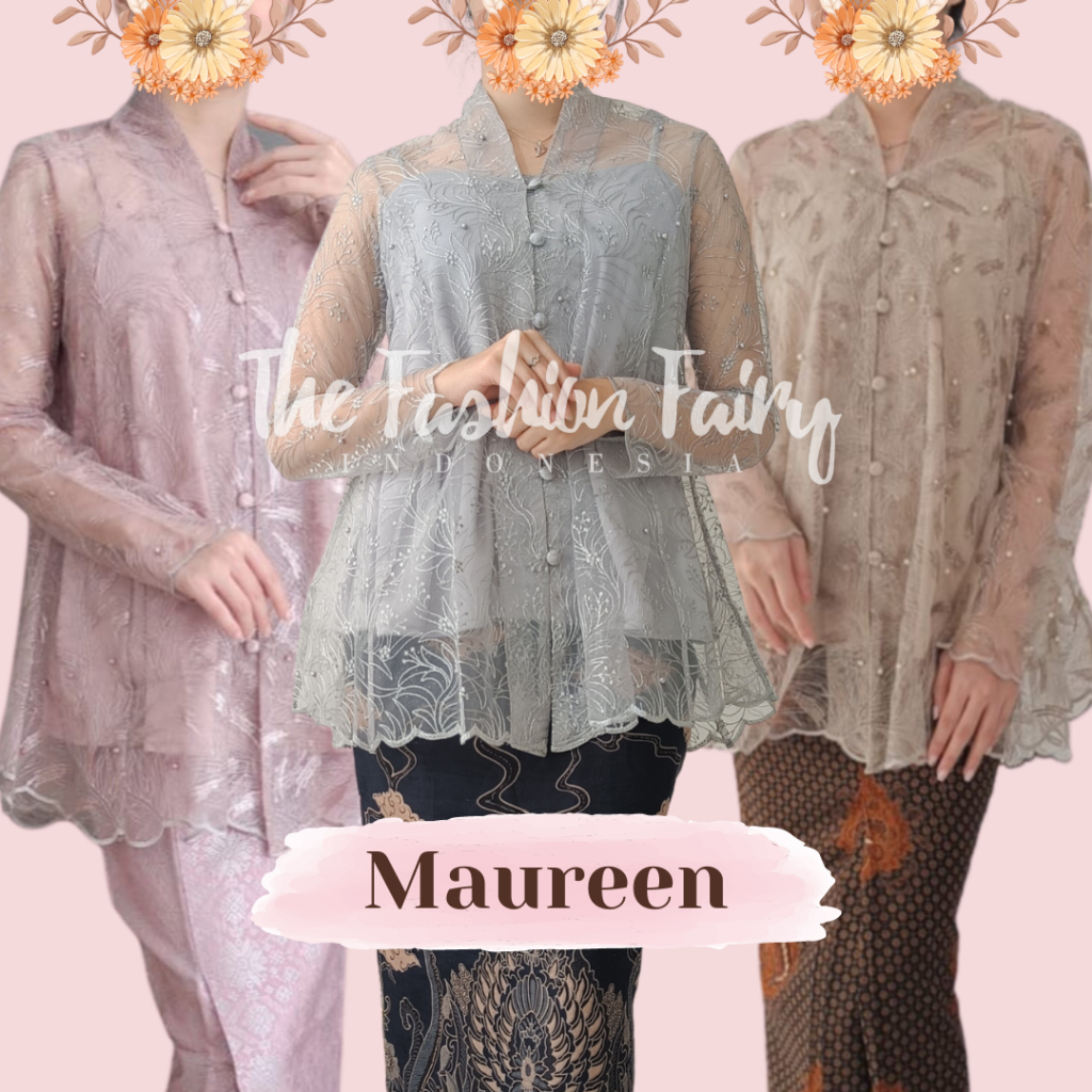 Jual KEBAYA TILE MODERN MAUREEN | Shopee Indonesia