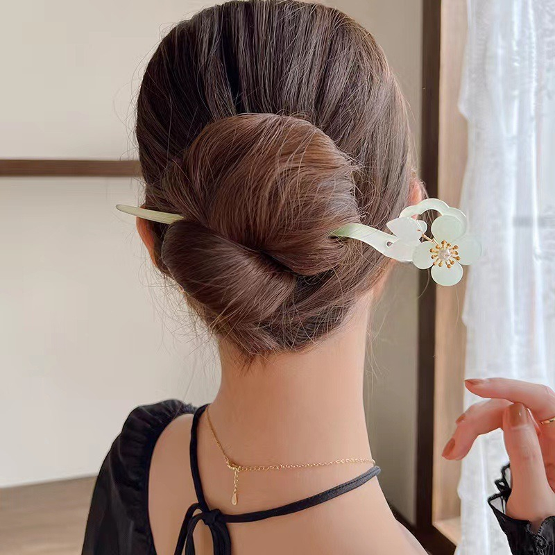 Jual Jepit Rambut Korea 18.5cm Warna Salem Bubble Gum dengan Aksen ...