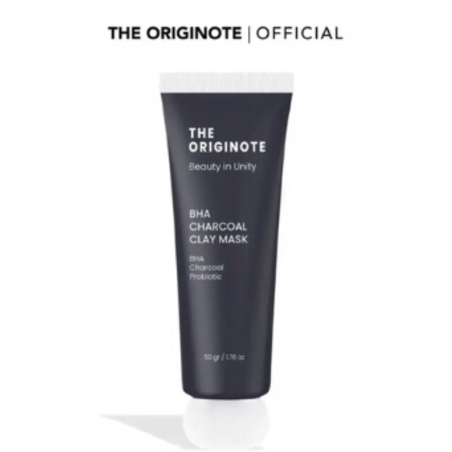 Jual The Originote BHA Charcoal Clay Mask | Shopee Indonesia