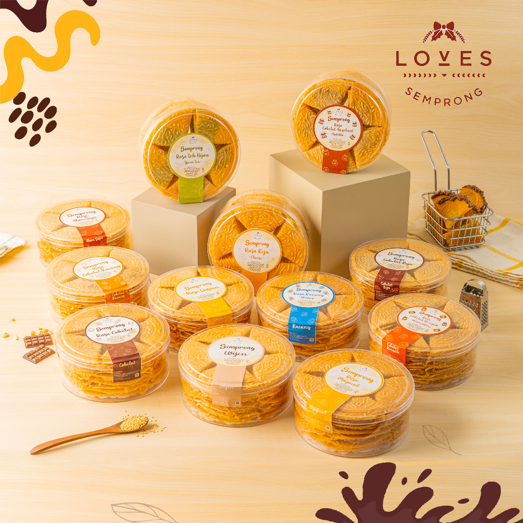 Jual LOVES SEMPRONG — Kue Kering Loves Semprong Kekinian Lipat Isi ... Jual LOVES SEMPRONG — Kue Kering Loves Semprong Kekinian Lipat Isi ...