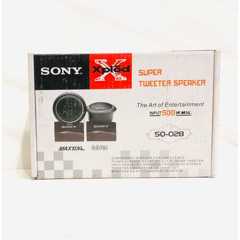 Jual Tweeter Mobil Super Sony SO - 028 | Shopee Indonesia