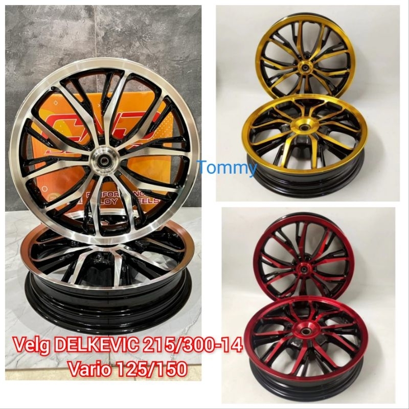 Jual Velg Delkevic vario 150 & vario 125 & PCX Old Velek Pelk pelek ...
