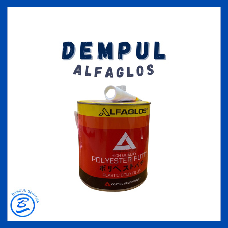Jual Dempul Alfaglos | 3kg | Shopee Indonesia