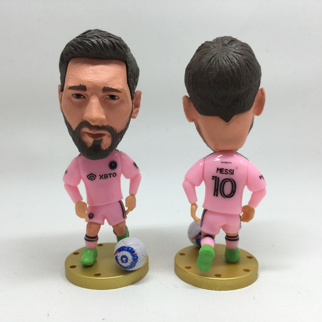 Jual Miniatur Figure Miami Lionel Messi Football Soccer Figurine Leo ...