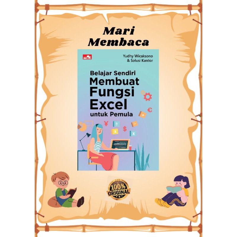 Jual Belajar Sendiri Membuat Fungsi Excel untuk Pemula | Shopee Indonesia Jual Belajar Sendiri Membuat Fungsi Excel untuk Pemula | Shopee Indonesia