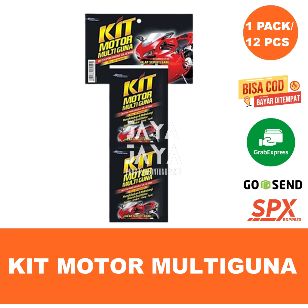 Jual Kit Motor Multiguna 1 Pack isi 12 SACHET 25 ml | Shopee Indonesia