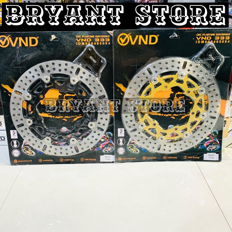 Jual PIRINGAN DEPAN CAKRAM VND 333 320MM NINJA RR NINJA 250 FLOATING ...