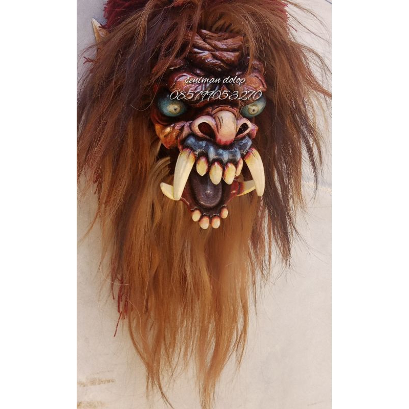 Jual Topeng Blegor Topeng Gedruk Buto | Shopee Indonesia