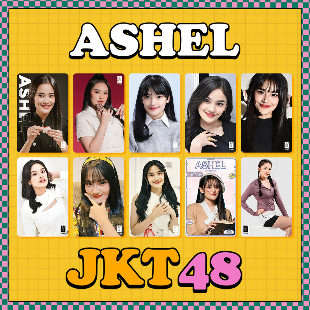 Jual (10 PCS) PC Photocard JKT48 Unofficial Fanmade Zee - Shani - Christy - Gracia - Marsha ...