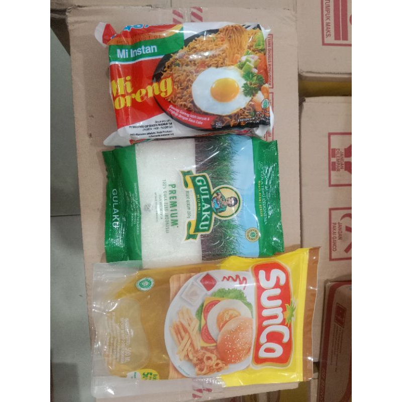 Jual Paket Triple Minyak Gula Mie (Baca deskripsi) | Shopee Indonesia