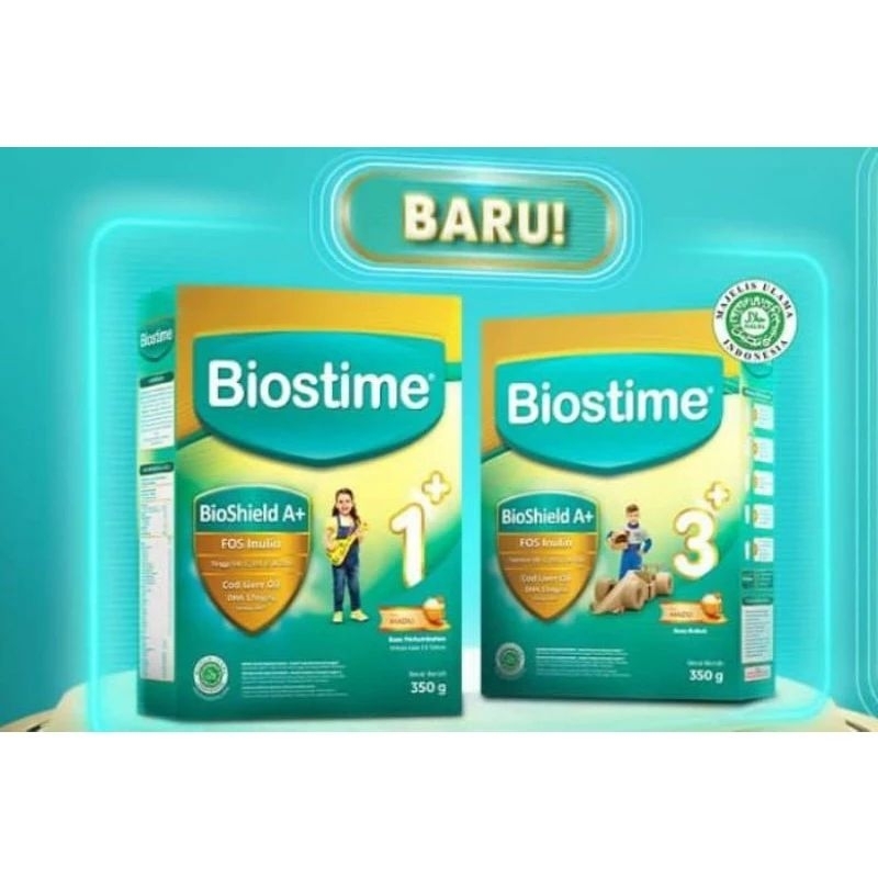 Jual BIOSTIME 1+ Susu Pertumbuhan Anak Usia 1 - 3 tahun 350 Gram ...