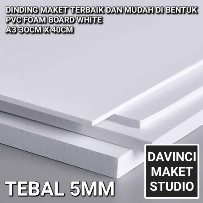 Jual (5MM) A3 PVC Foam Board - Karton PVC 5mm - 30cm x 40cm | Shopee ...