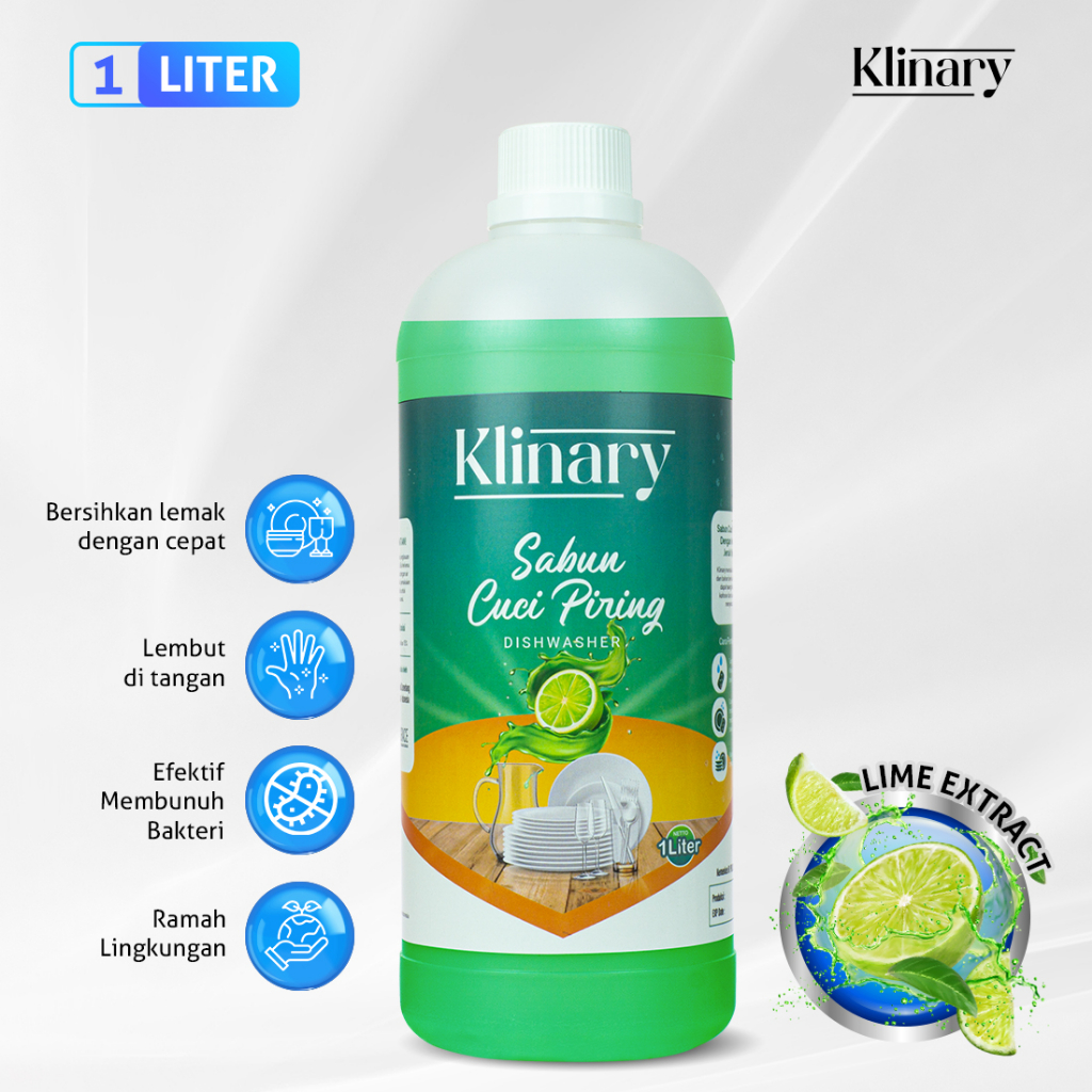 Jual KLINARY Sabun Cuci Piring Dishwash Jeruk Nipis 1000ML | Shopee ...