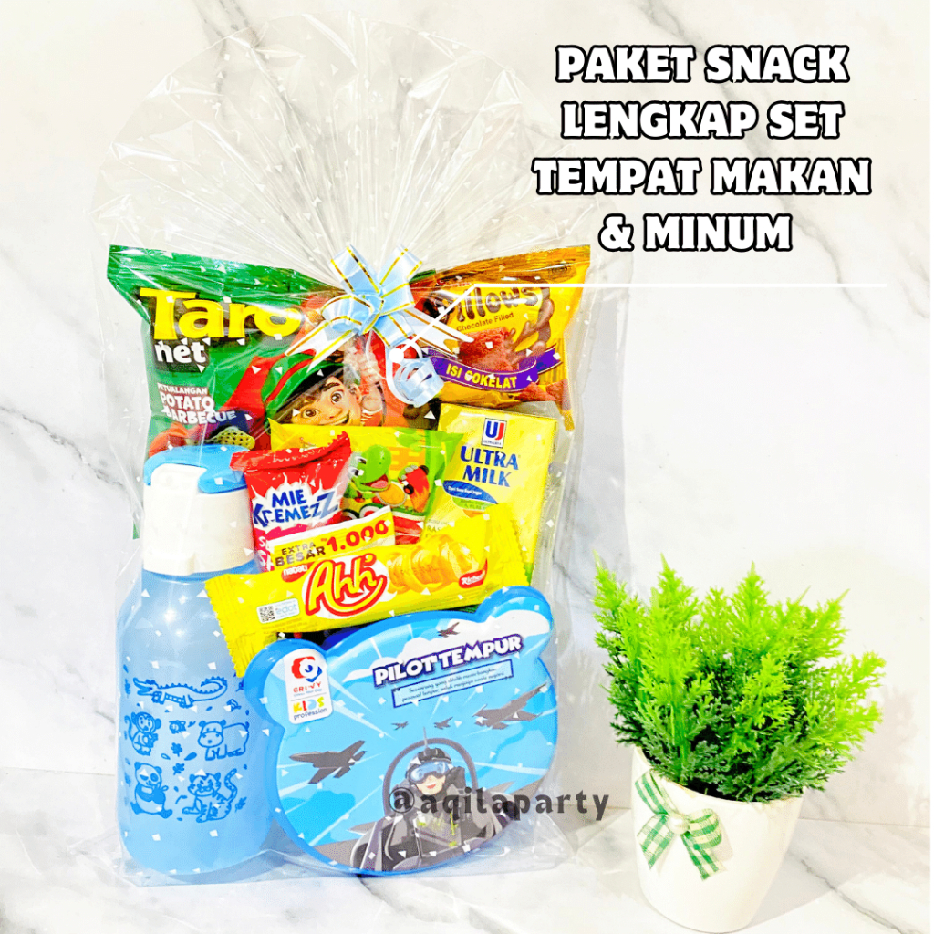 Jual Paket snack ulang tahun anak hemat/ Souvenir ulang tahun | Shopee ...