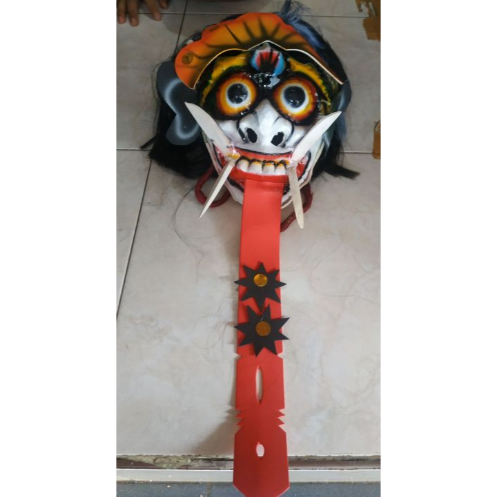 Jual Topeng Leak Bali Rambut Panjang / Topeng Rangda Leak | Shopee ...