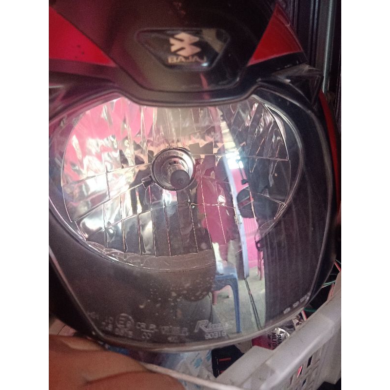 Jual headlamp batok lampu bajaj pulsar 135 180ug4 200 Original | Shopee Indonesia