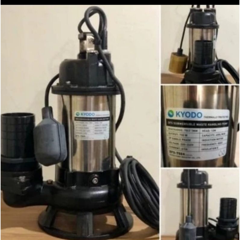 Jual KYODO DFS 750A/pompa celup air kotor | Shopee Indonesia