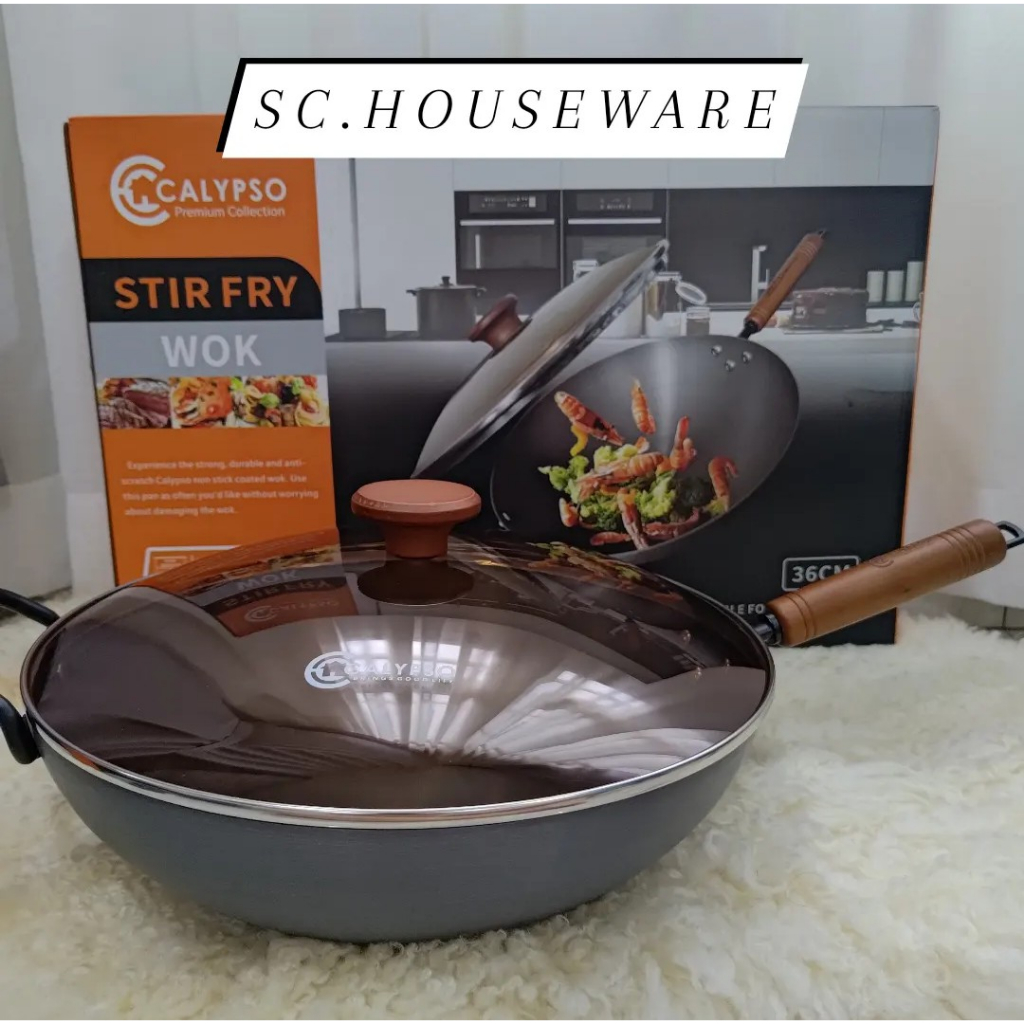 Jual [ DISKON VOUCHER s/d 80% LIVE XTRA ] Stir Fry Wok Kuali + Tutup ...
