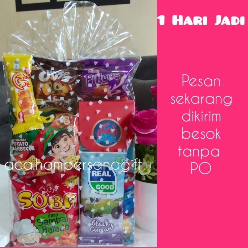 Jual paket snack ulang tahun souvenir / souvenir ulang tahun / paket ...