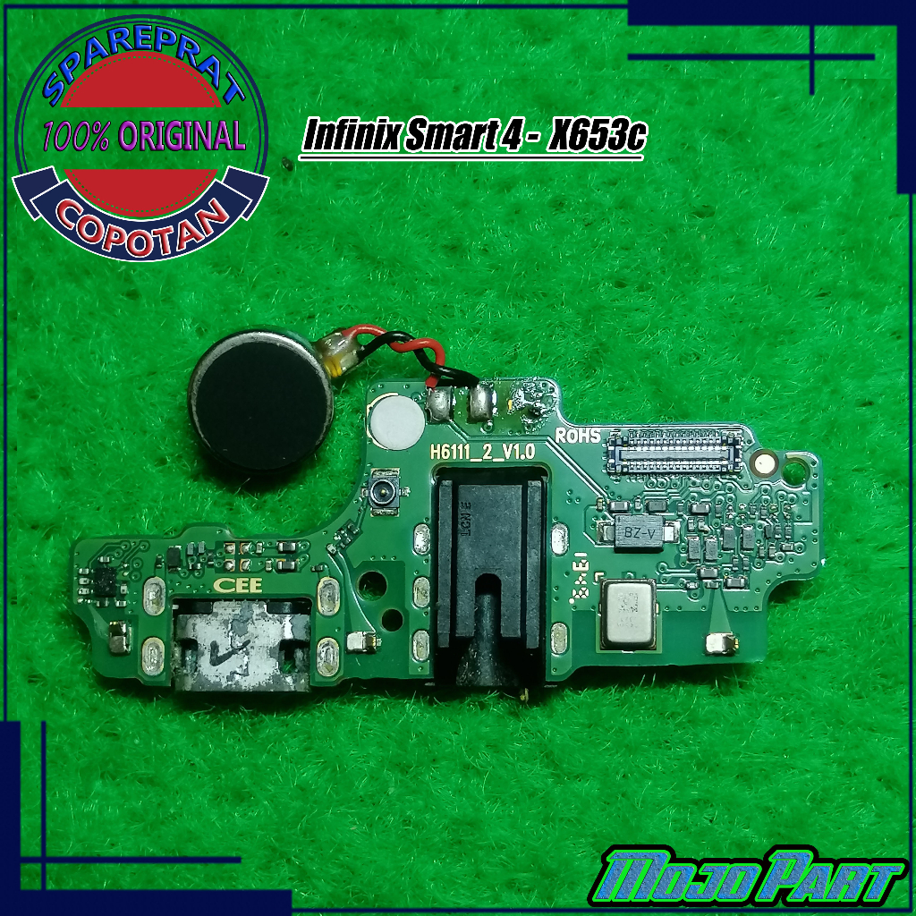 Jual Infinix smart 4c - x653c papan konektor cas pcb ui board charger ...